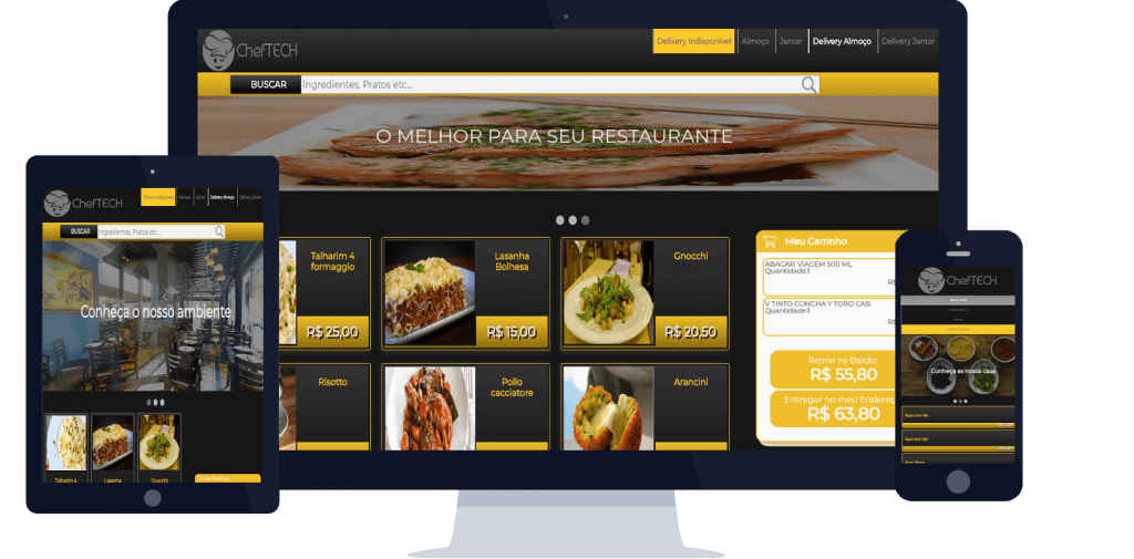 Chef TECH – Sistema de Restaurante – Completo e Acessivel
